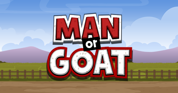 Man Or Goat - a game about goat noises